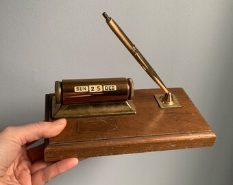 Sheaffer Pen Desk Set - Etsy