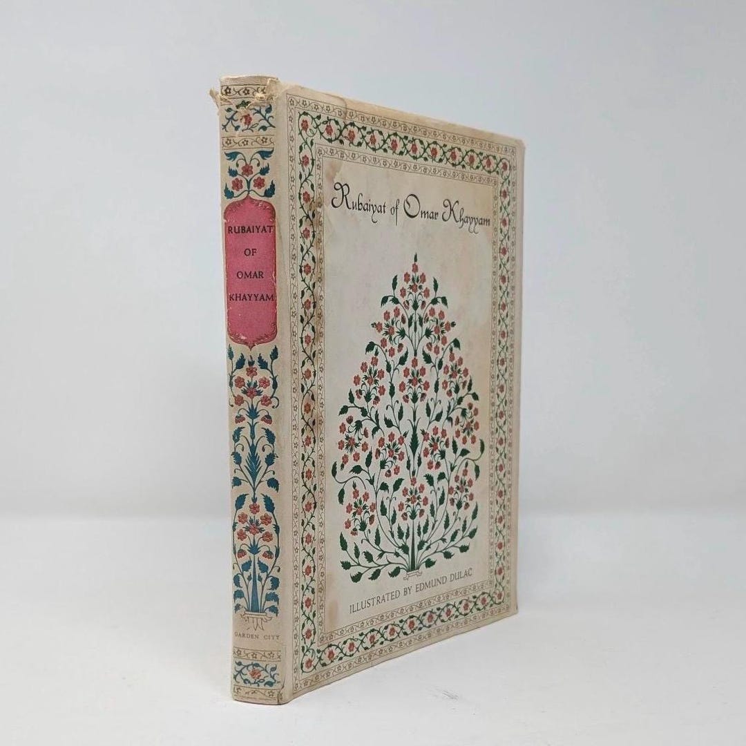 Vintage Copy Rubaiyat of Omar Khayyam / Hardcover Rubaiyat of Omar ...