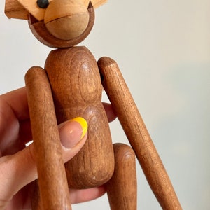 Vintage Teak Monkey / MCM Carved Teak Monkey Made Japan Vintage Wood ...