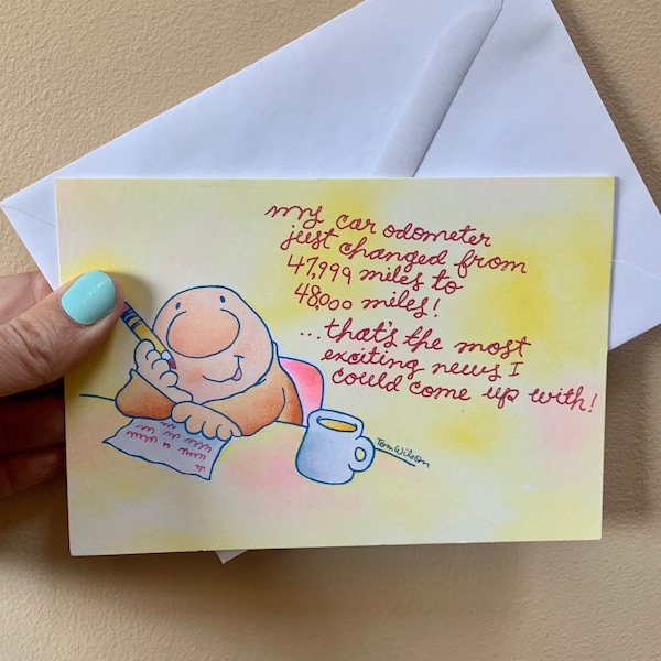 Ziggy Greeting Card - Etsy