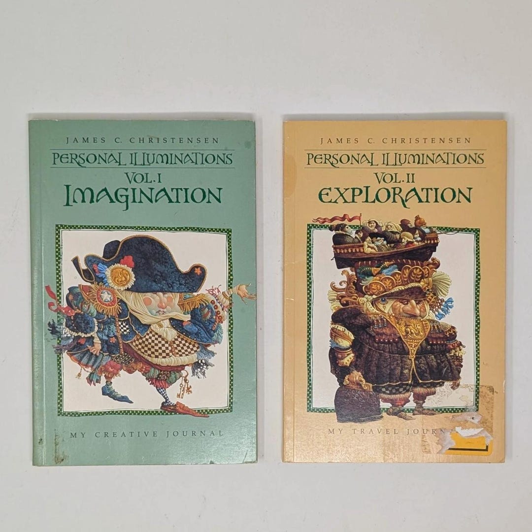 James C Christensen Vintage Book Set / Personal Illumination Books ...