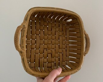 Pottery Basket - Etsy