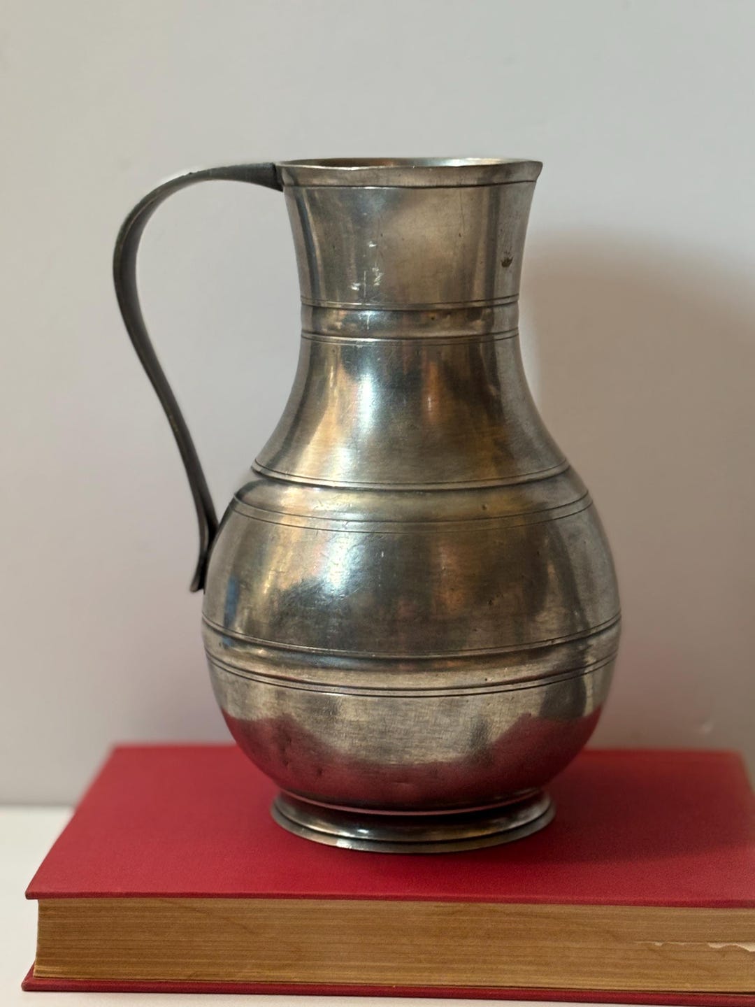 Vintage Pewter Pitcher / Vintage John Somers Pewter Water Jug Vintage ...