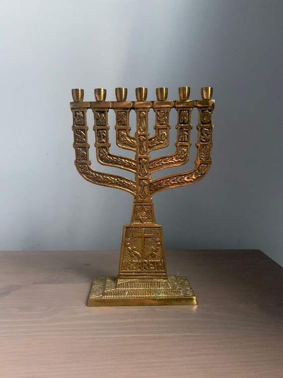 Candleholders Baseball Brass Menorah! Home & Living etna.com.pe