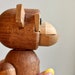 Vintage Teak Monkey / MCM Carved Teak Monkey Made Japan Vintage Wood ...