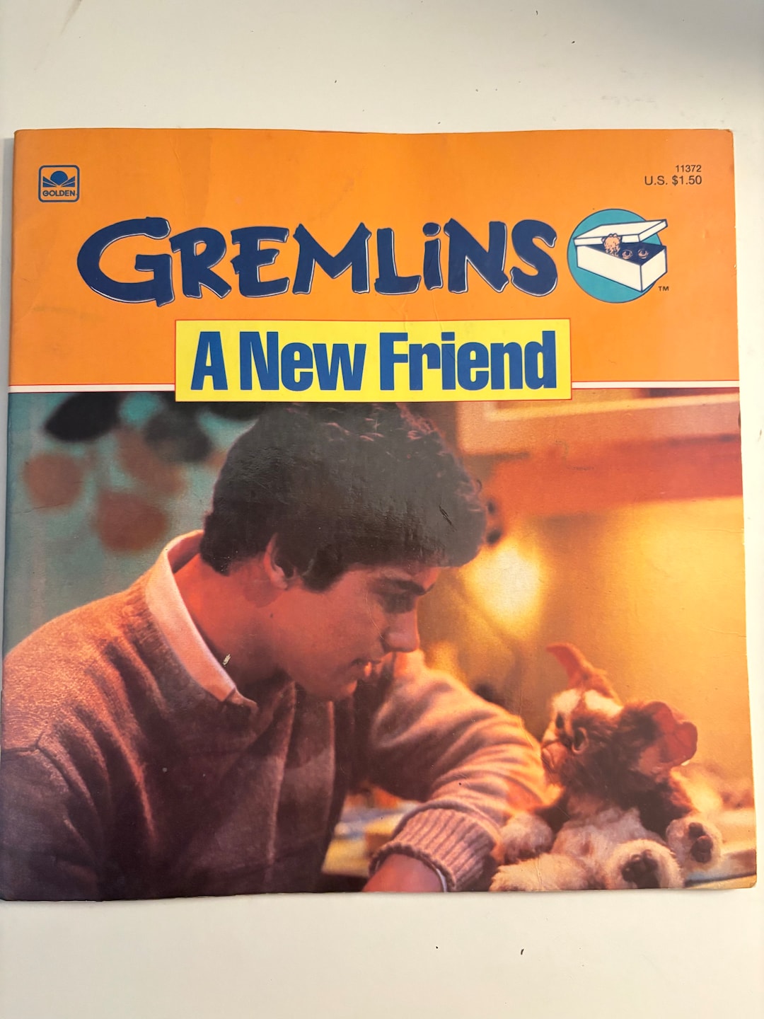 Vintage Gremlins A New Friend 1984 Golden Book / Softcover Kids Gremlin ...