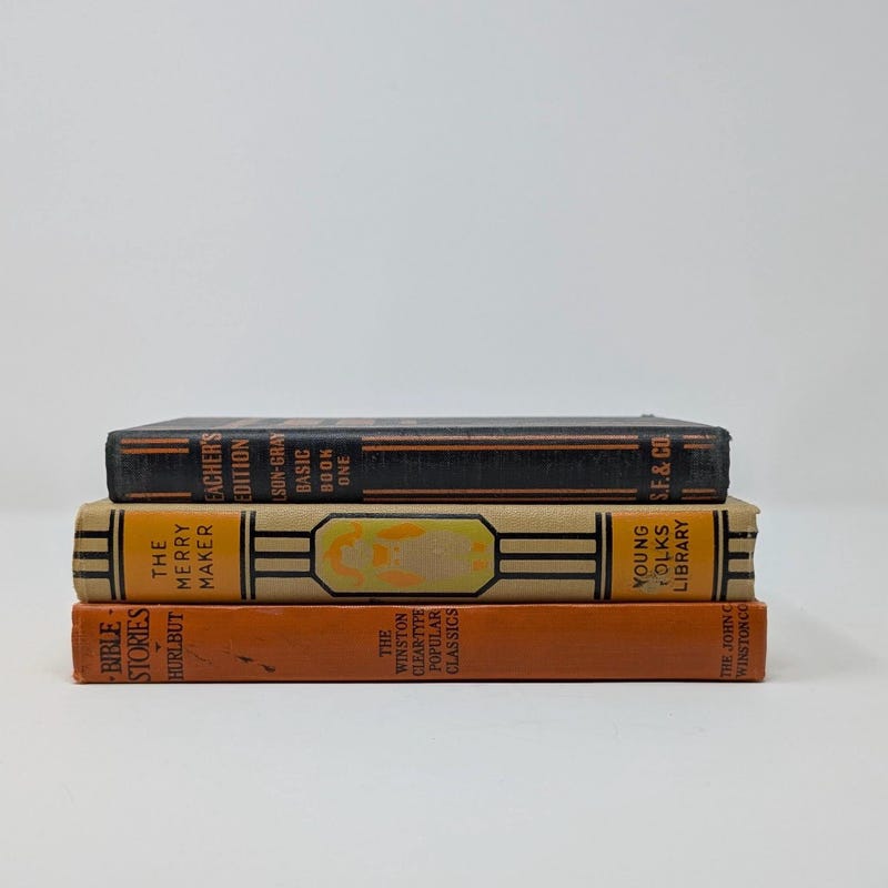 Designer Book Stack - Etsy