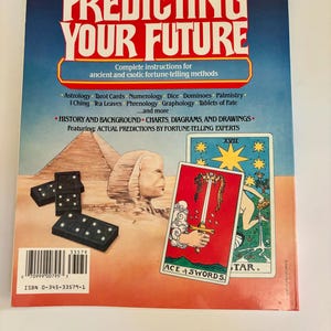 Vintage Book Predicting Your Future / Vintage Paperback New Age Book ...