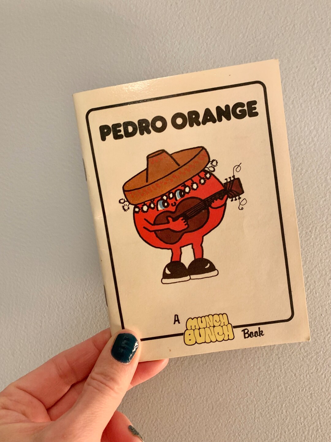 Rare Vintage Copy Pedro Orange Munch Bunch Book / 70-80s Kids Book ...