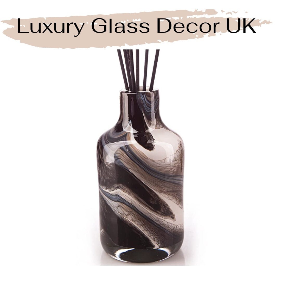 Reed Diffuser Mouth Blown Glass Open Cylinder Apothecary - Etsy