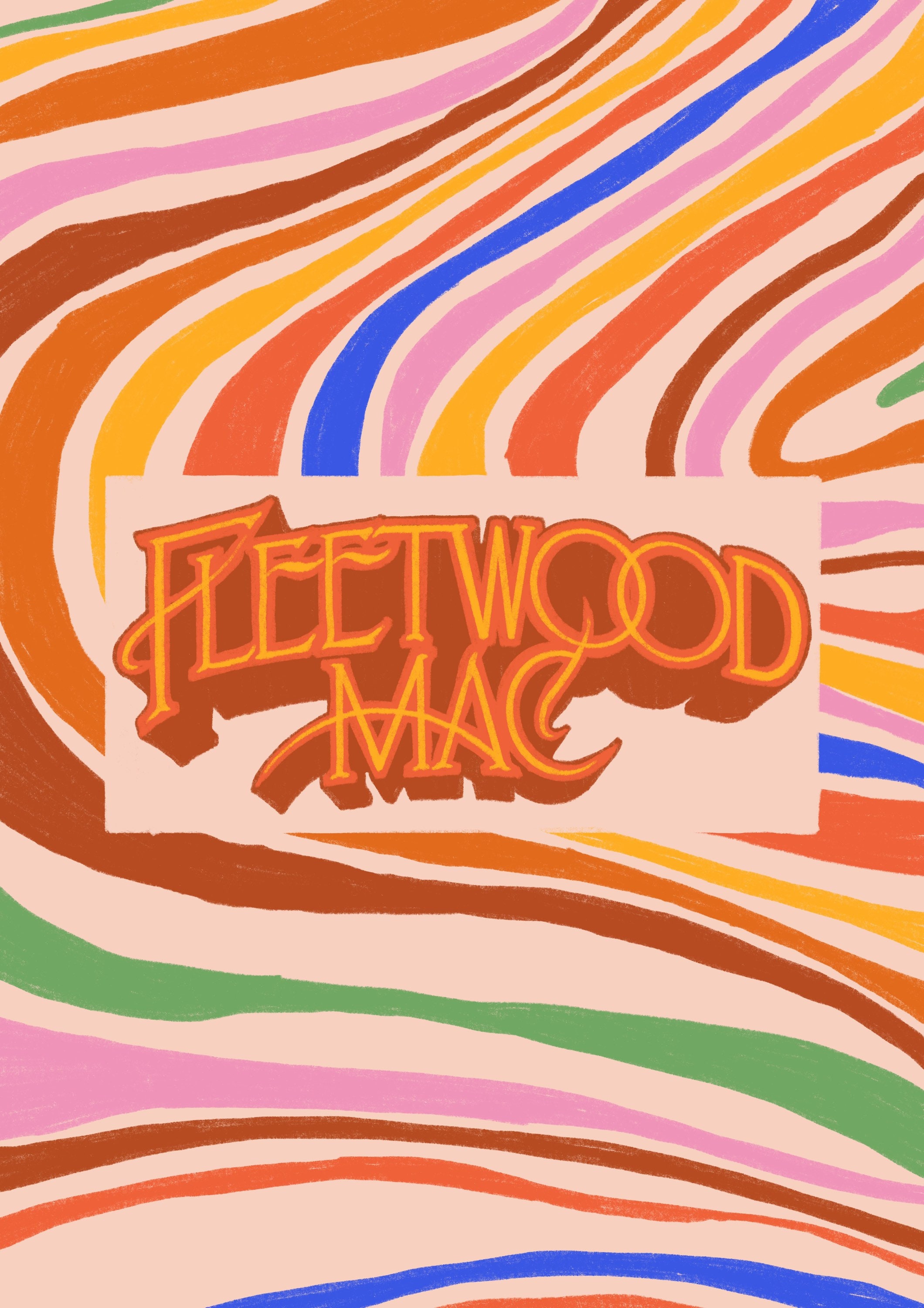Fleetwood Mac Art Print Trio - Etsy