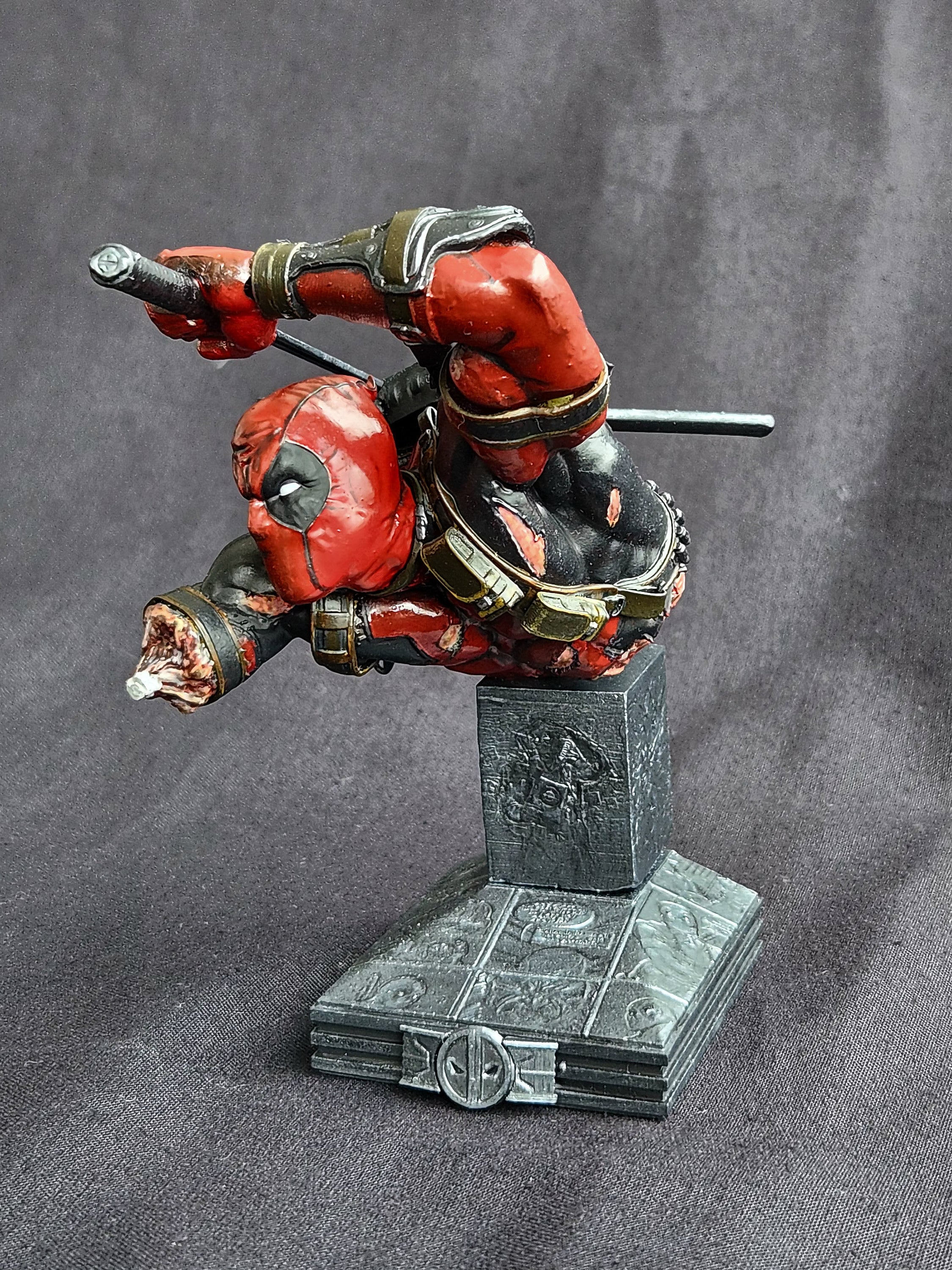 Deadpool 3D Printed Statue Collectible Statue Gift | Birthday Gift ...