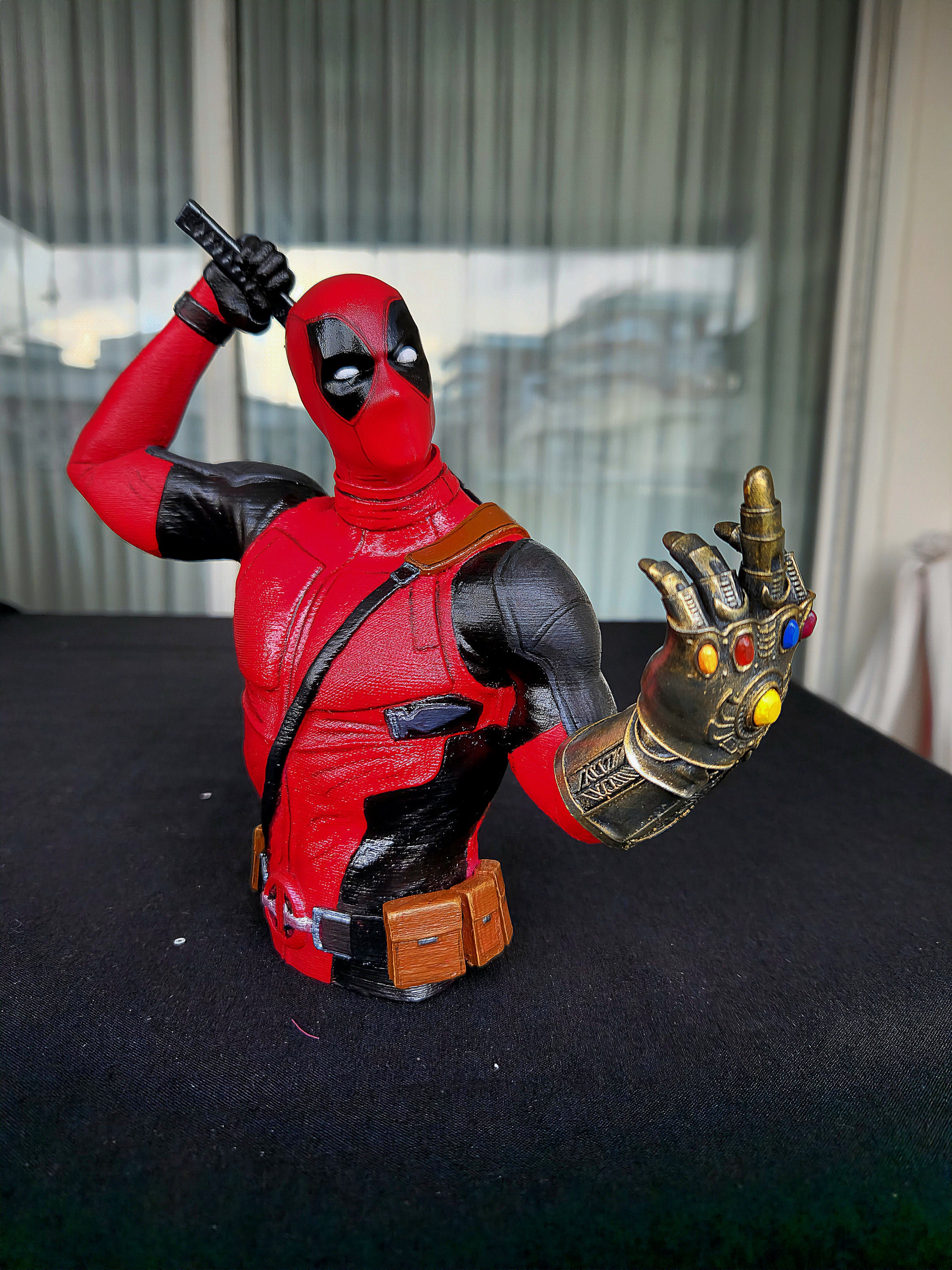 Deadpool 3D Printed Statue Collectible Statue Gift - Etsy