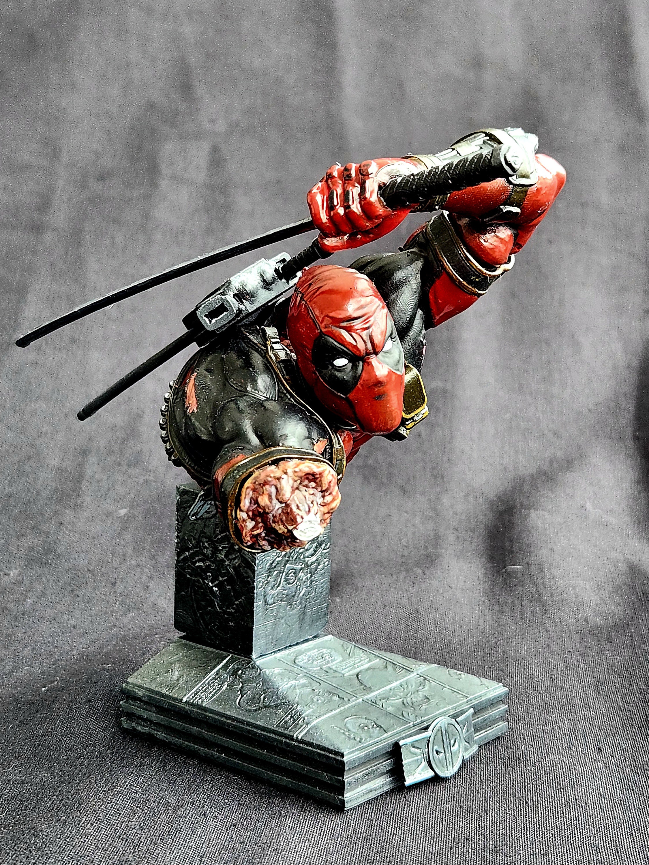 Deadpool 3D Printed Statue Collectible Statue Gift | Birthday Gift ...