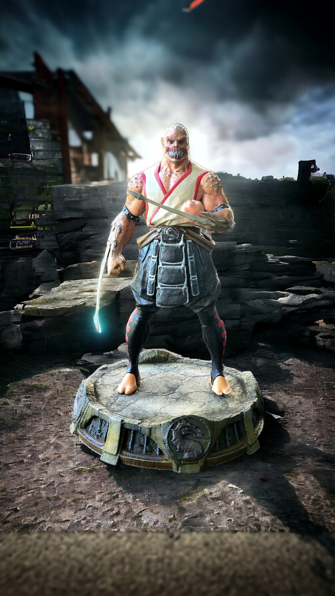 Mortal Kombat Baraka Classic 3D Printed Statue | Collectible Statue ...
