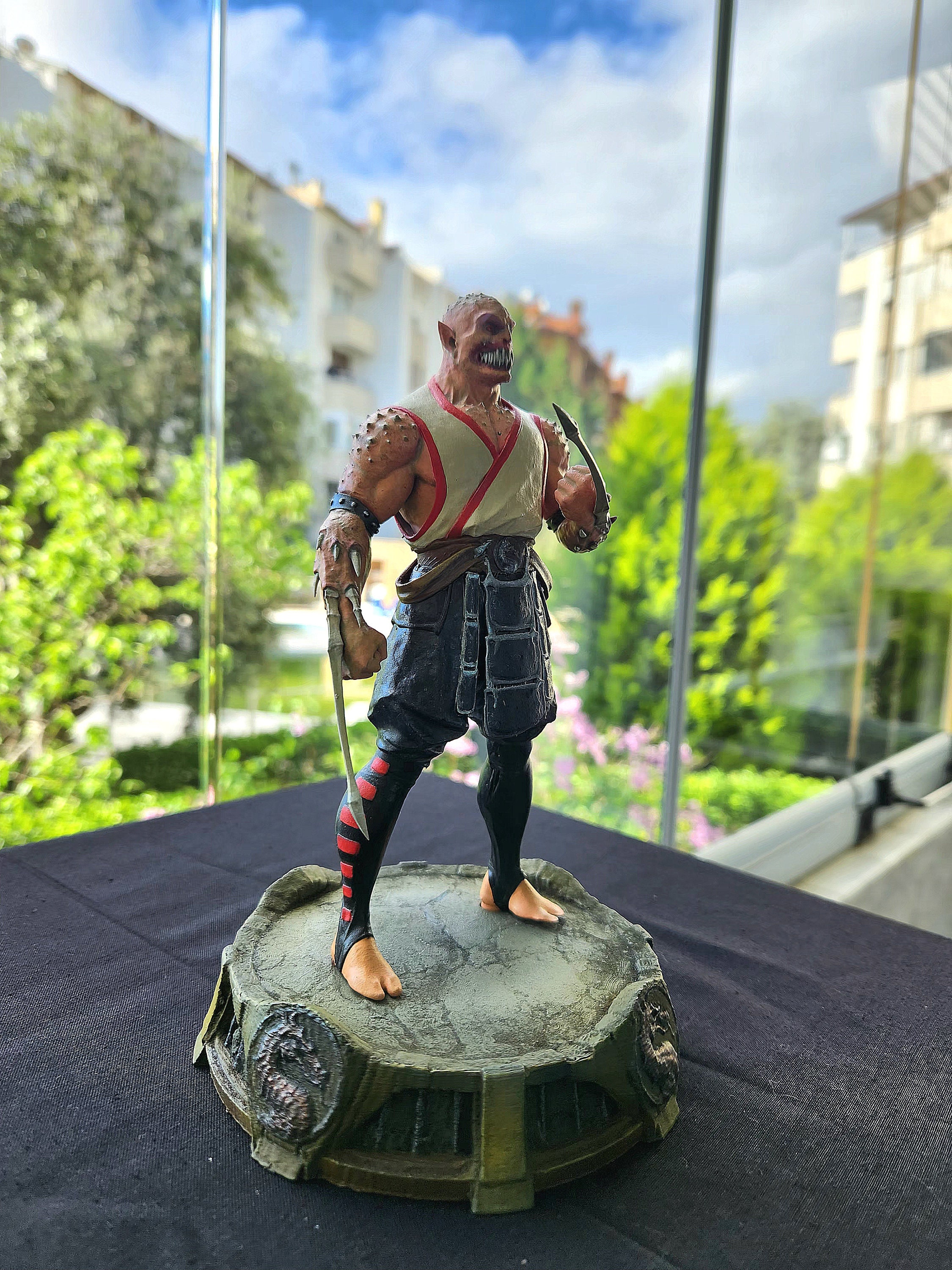 Mortal Kombat Baraka Classic 3D Printed Statue Collectible Statue Gift ...