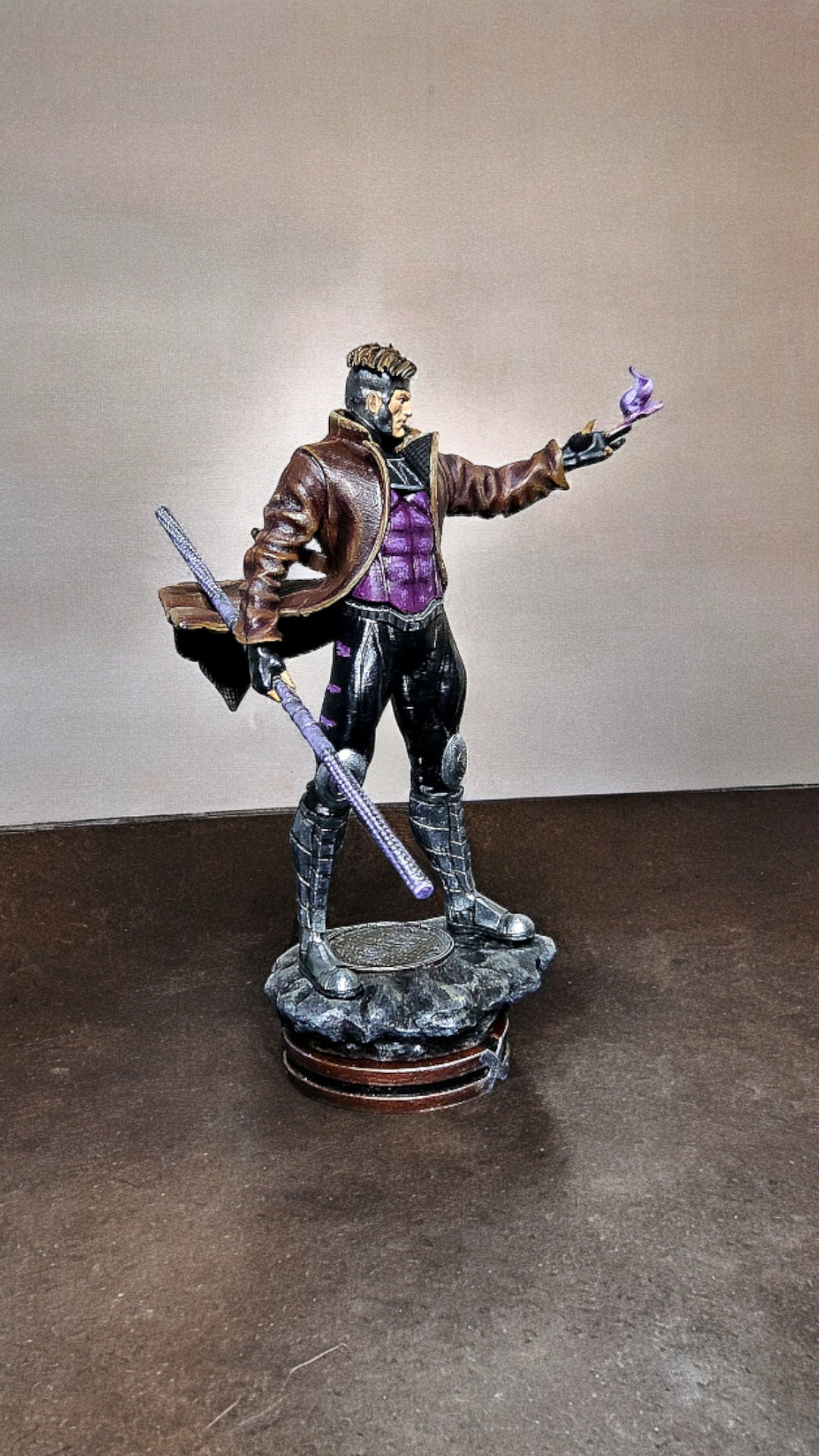 Gambit Xmen 3D Printed Statue Collectible Statue Gift | Birthday Gift ...