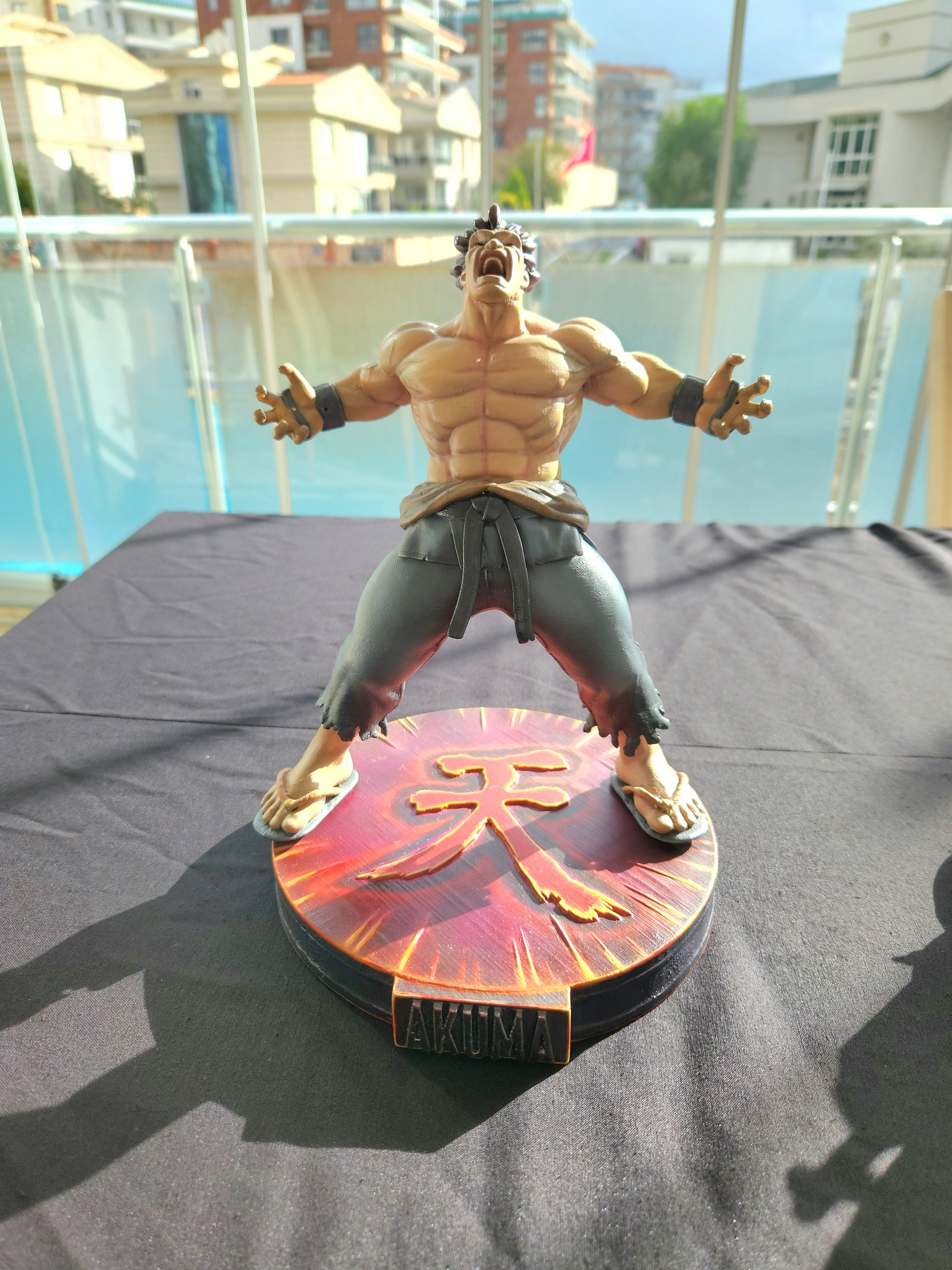 AKUMA Street Fighter 3D Printed Statue Collectible Statue Gift Birthday ...
