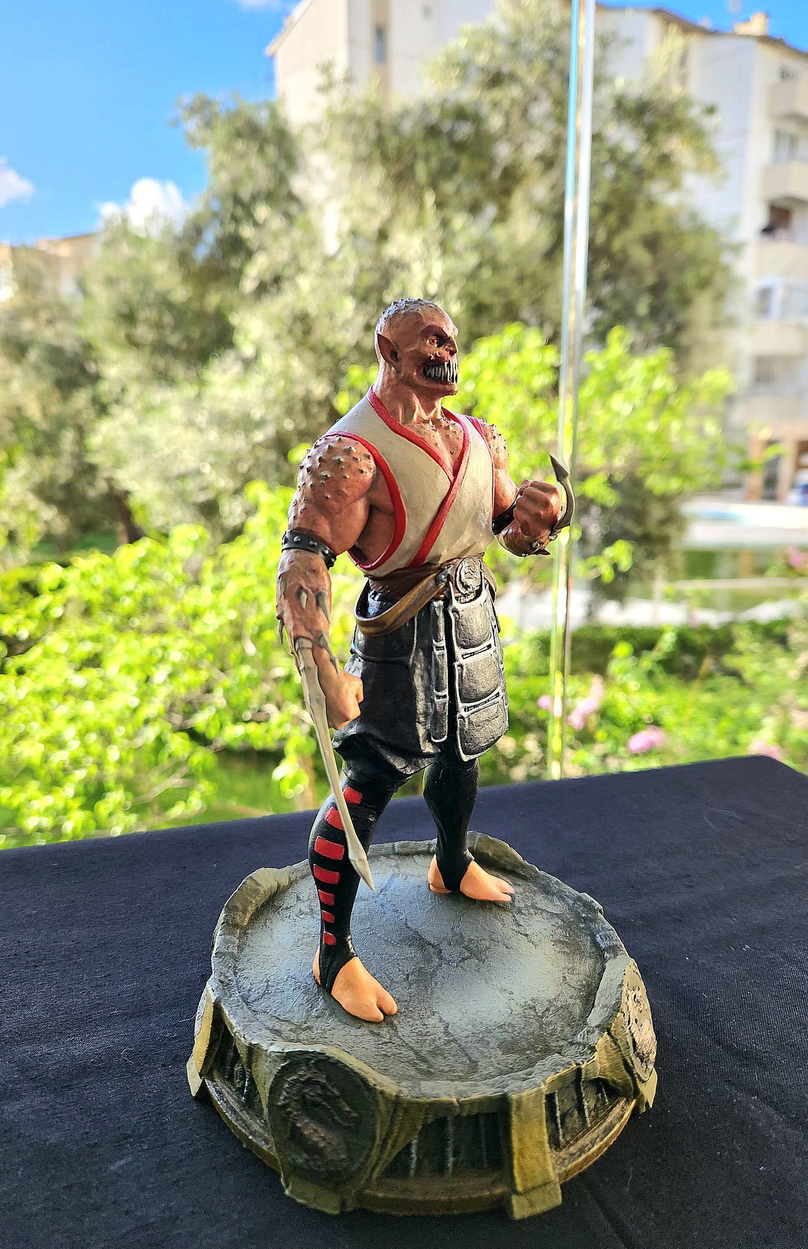 Mortal Kombat Baraka Classic 3D Printed Statue Collectible Statue Gift ...