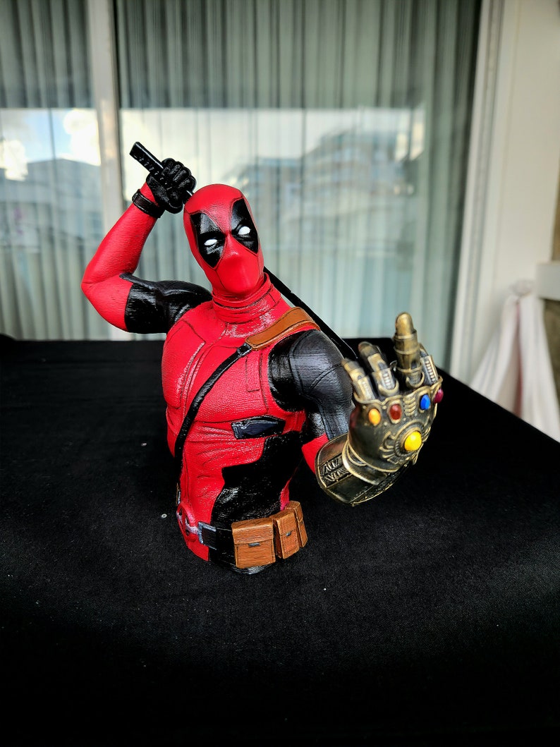 Deadpool 3D Printed Statue Collectible Statue Gift - Etsy