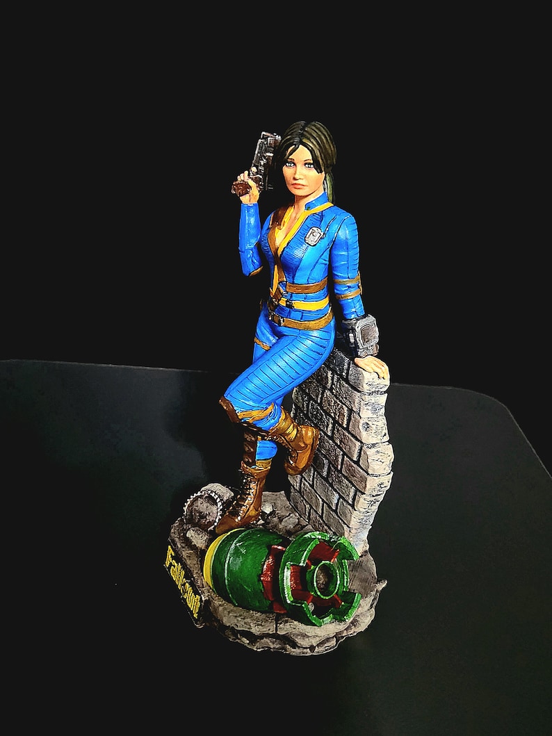 Fallout 3D Printed Statue Collectible Statue Gift | Birthday Gift ...
