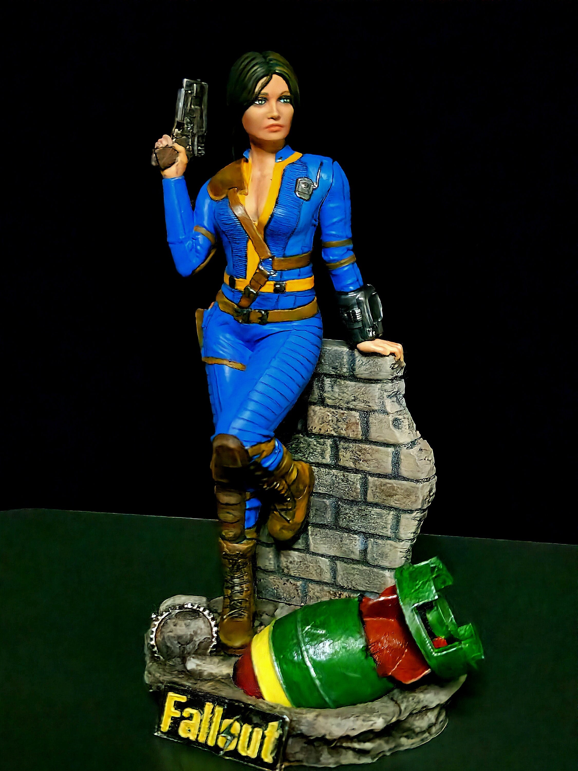 Fallout 3D Printed Statue Collectible Statue Gift Birthday Gift ...