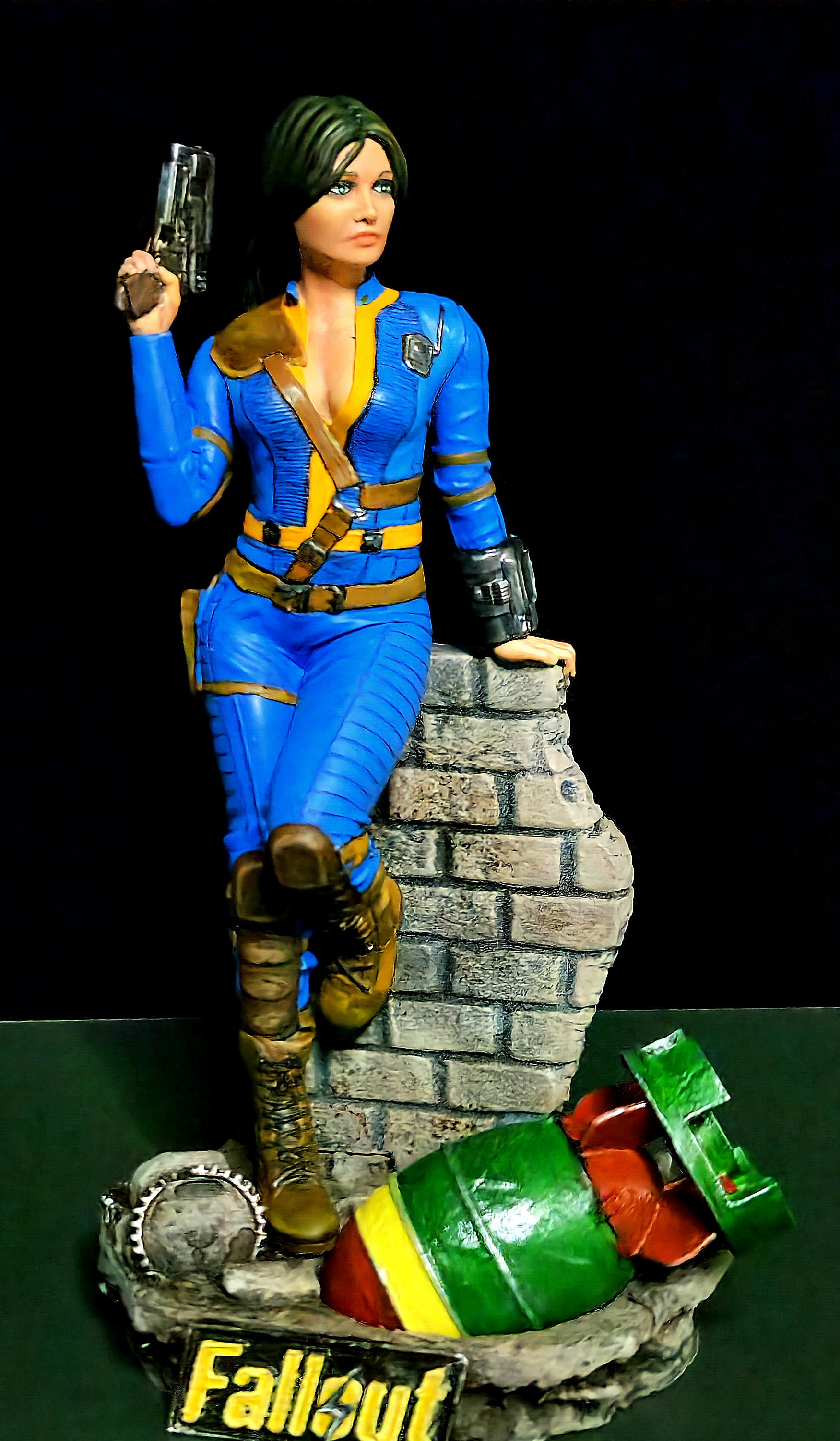 Fallout 3D Printed Statue Collectible Statue Gift | Birthday Gift ...