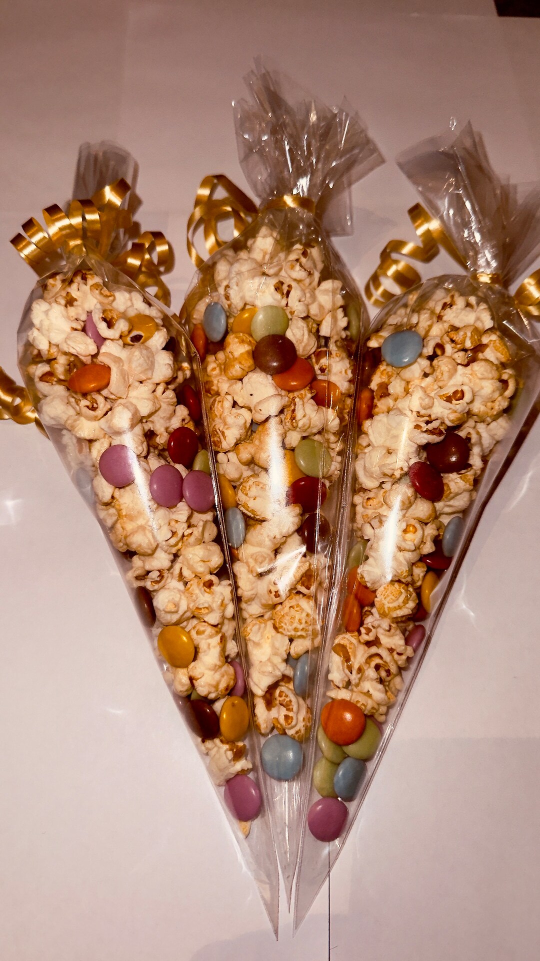 Popcorn Sweet Cones, Childrens Sweet Cones, Party Favours, Easter Gifts ...