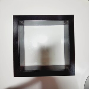 Double Sided Glass Shadow Box Real Wood Handmade in the USA | Etsy