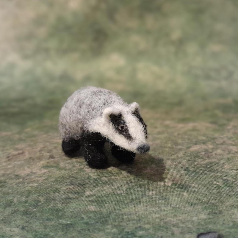 Felt Badger - Etsy