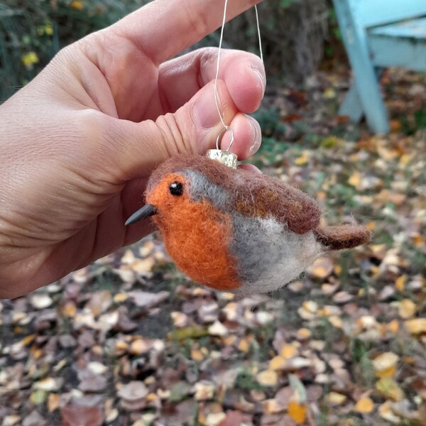 Felt Robin - Etsy UK