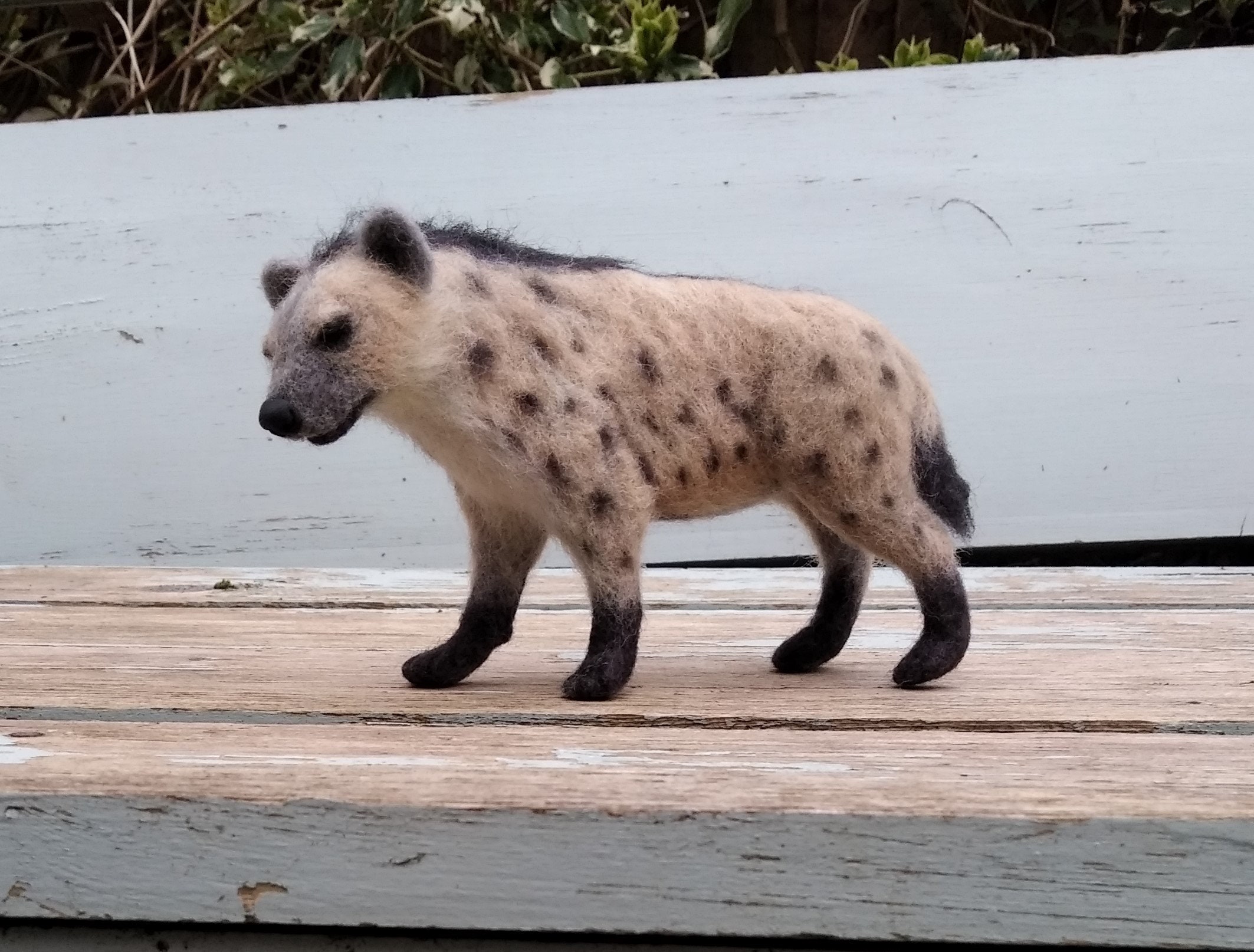 Cave Hyena Replica Crocuta Spelaea Ice Age Spotted Hyeana Model ...