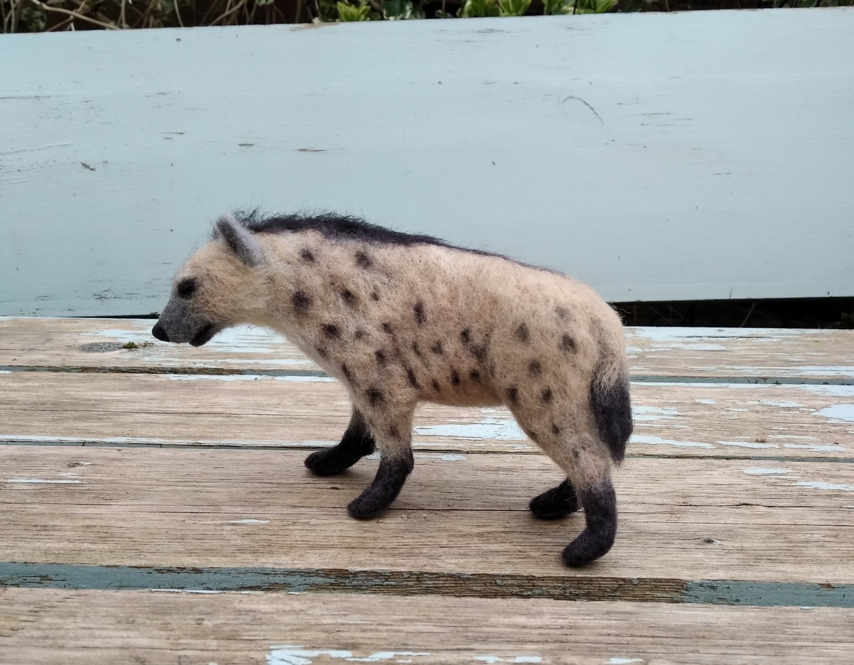 Cave Hyena Replica Crocuta Spelaea Ice Age Spotted Hyeana Model ...
