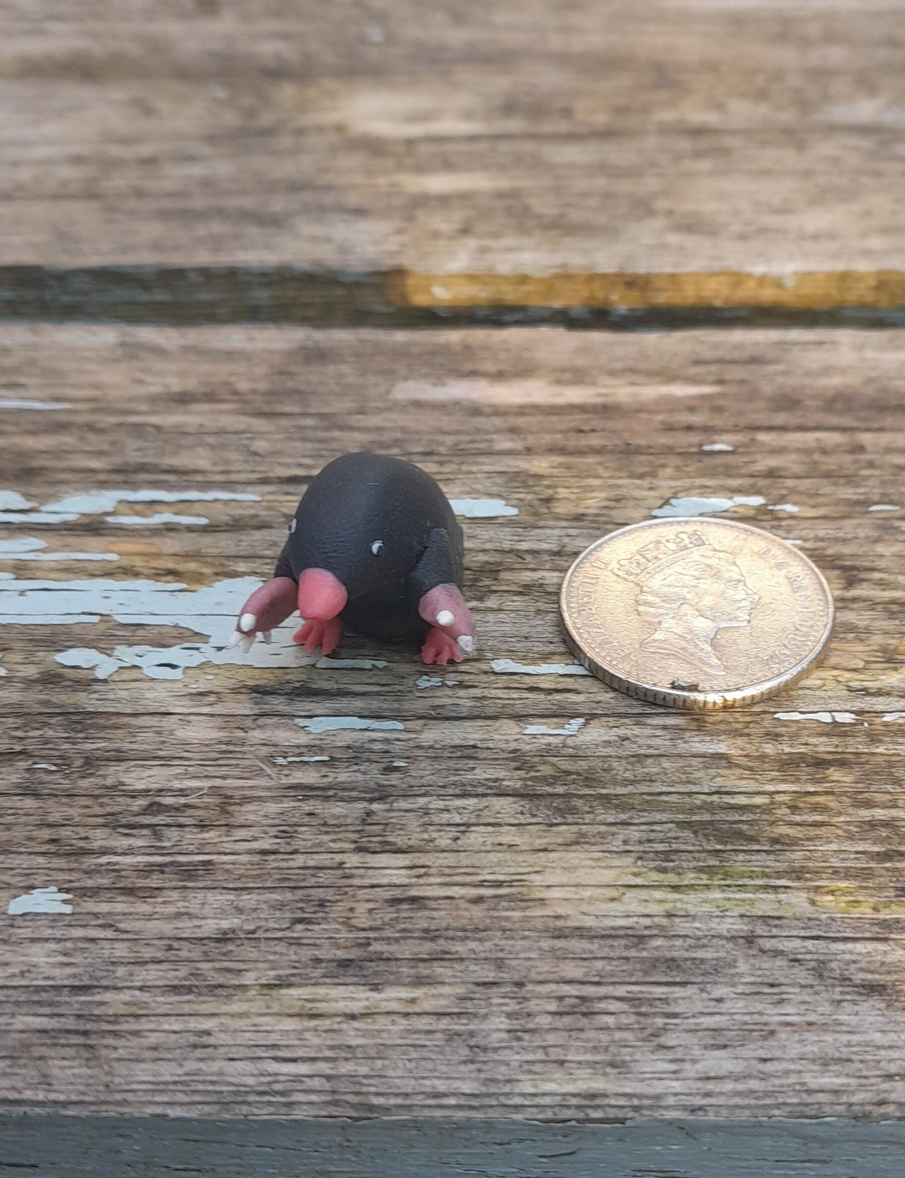 Mole Figurine, Cute Mole Miniature - Etsy