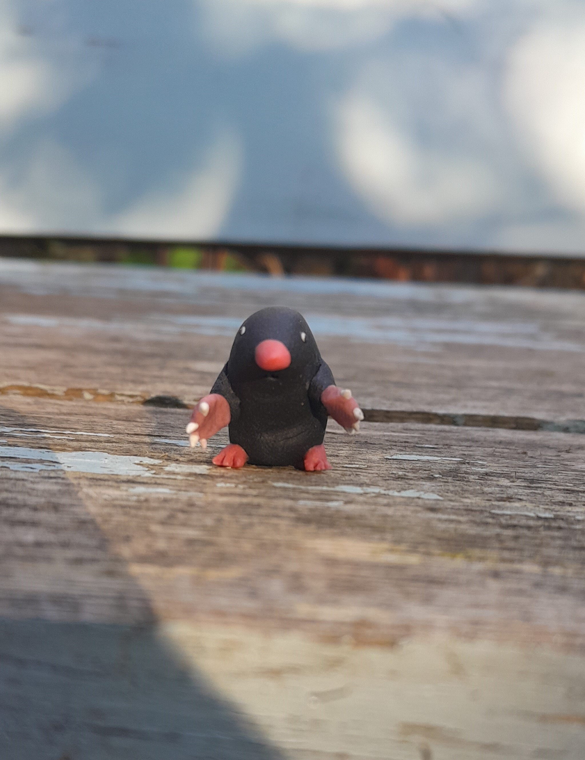 Mole Figurine, Cute Mole Miniature - Etsy