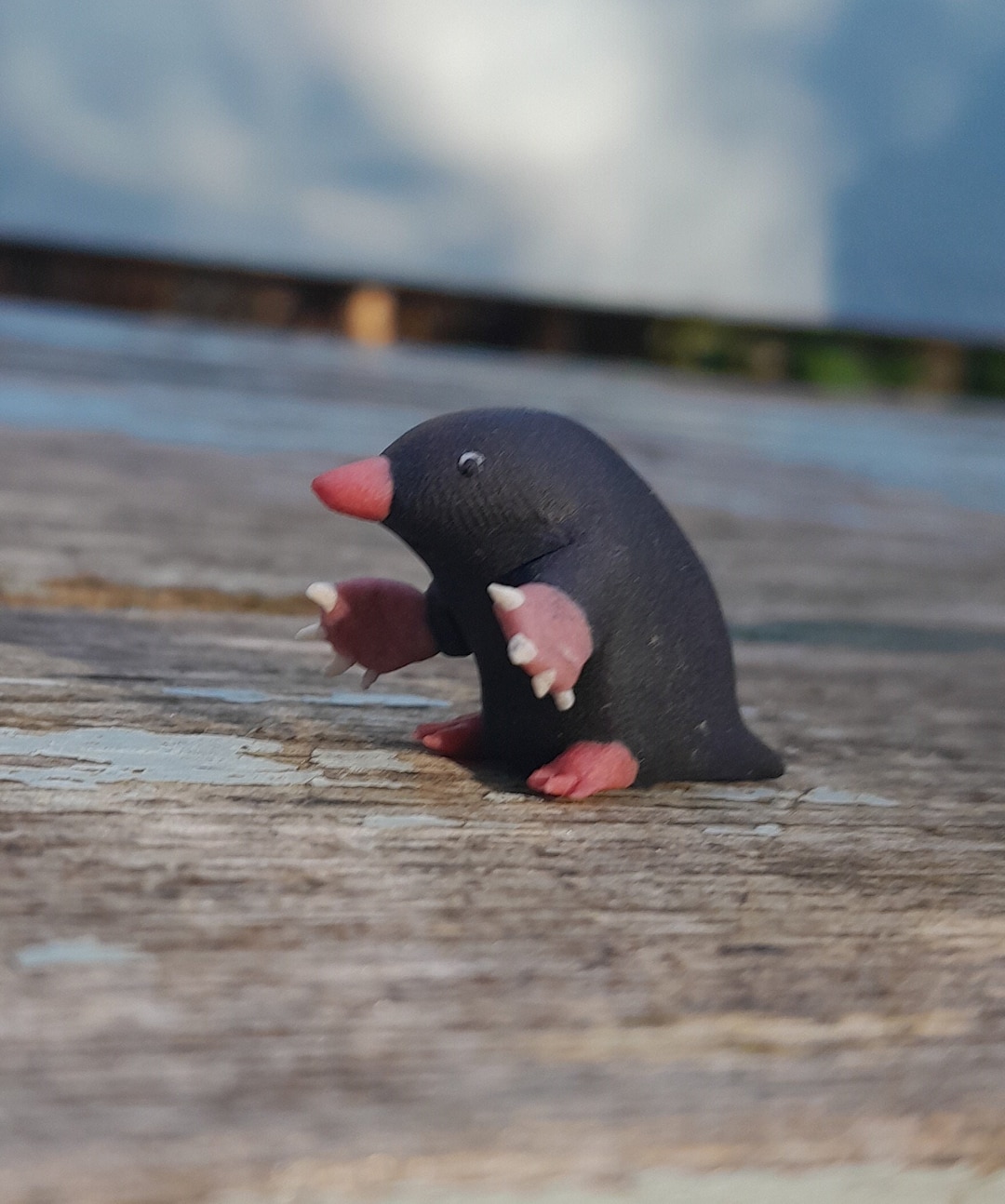 Mole Figurine, Cute Mole Miniature - Etsy