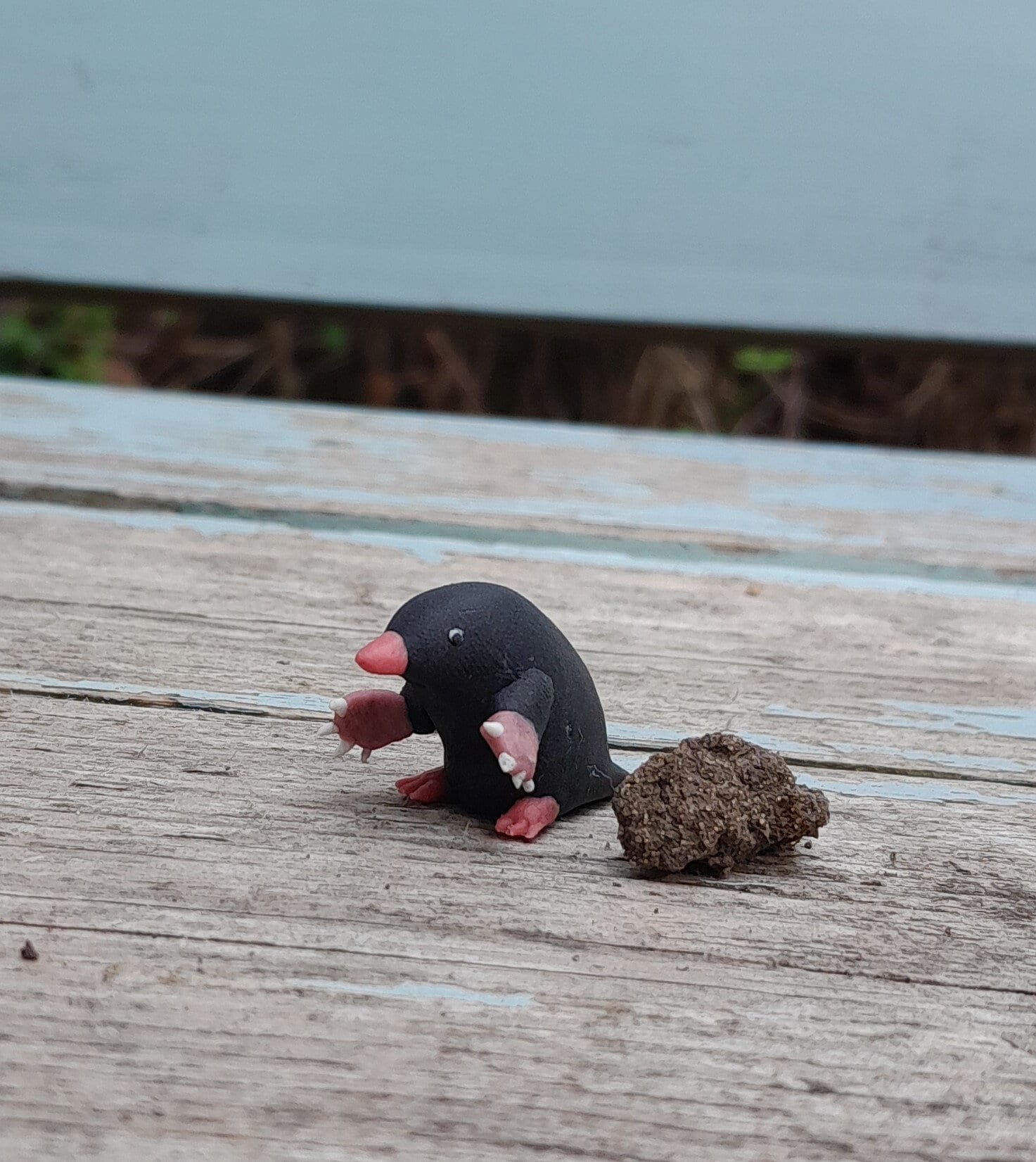 Mole Figurine, Cute Mole Miniature - Etsy