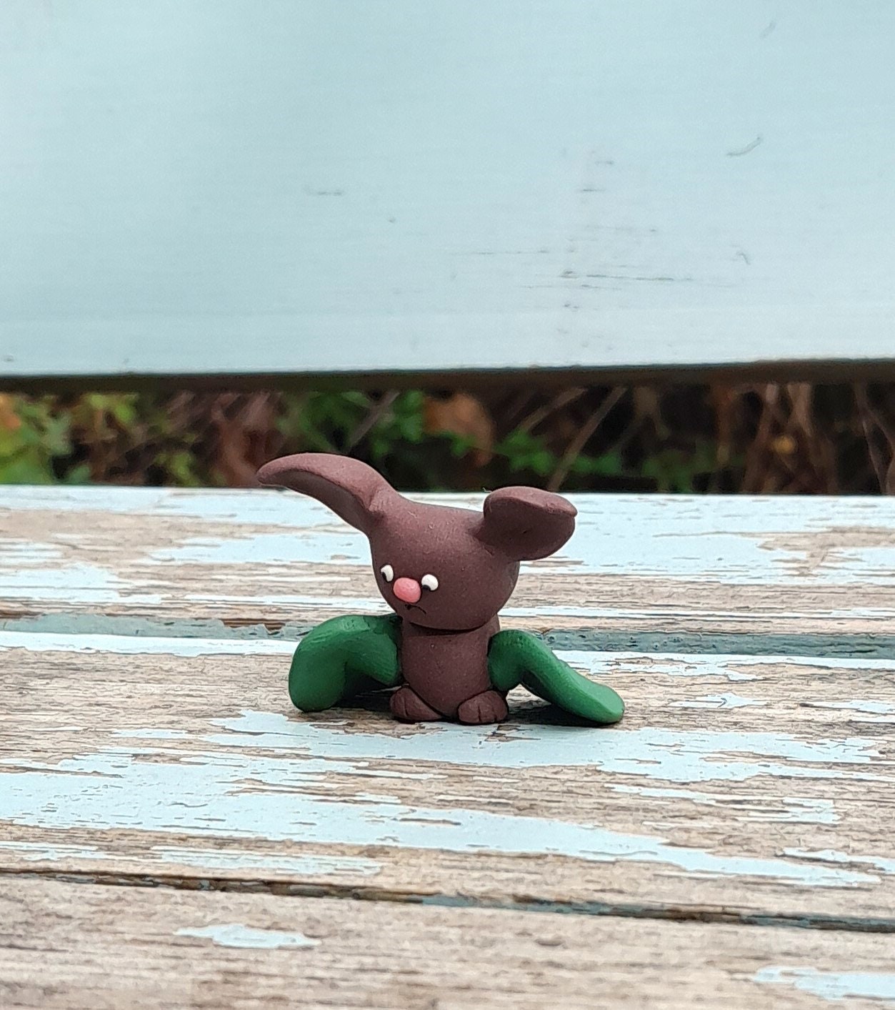 Sad Bat Figurine, Cute Bat Figure - Etsy