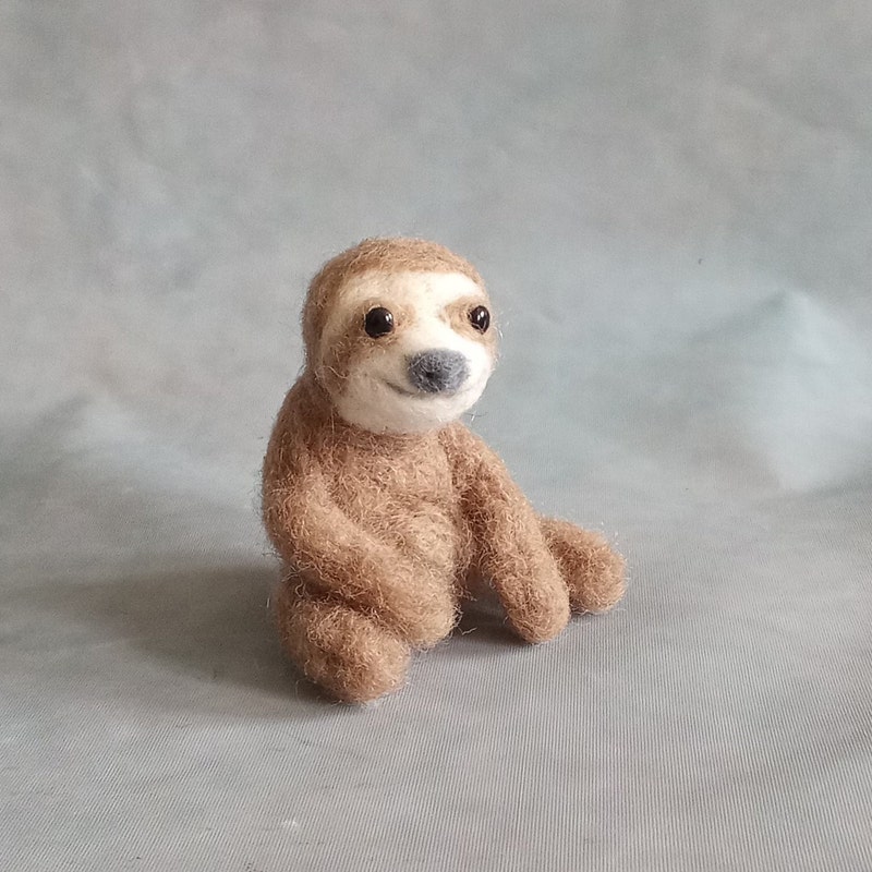 Felt Sloth - Etsy