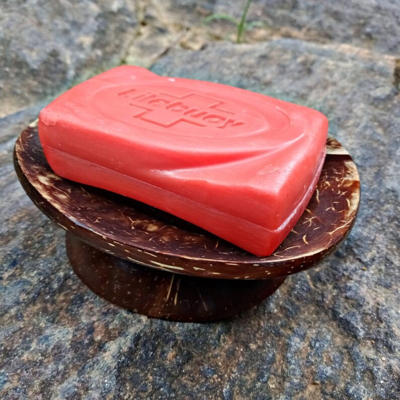 BUY 3 Get 1 Free Coconut Shell Soap Dish Tray, Soap Holder, Natural ...