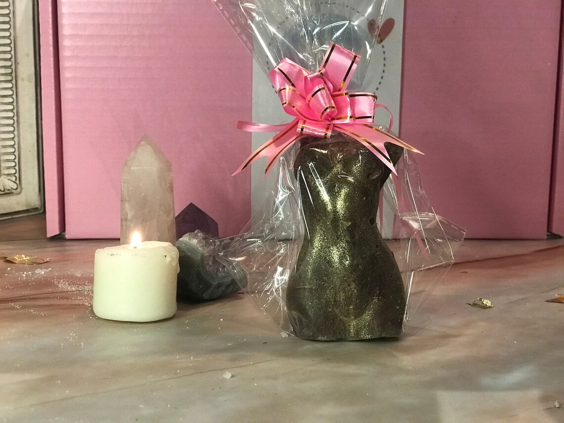 Dark Chocolate Goddess statue | Etsy