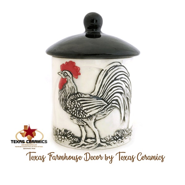Rooster Canister - Etsy