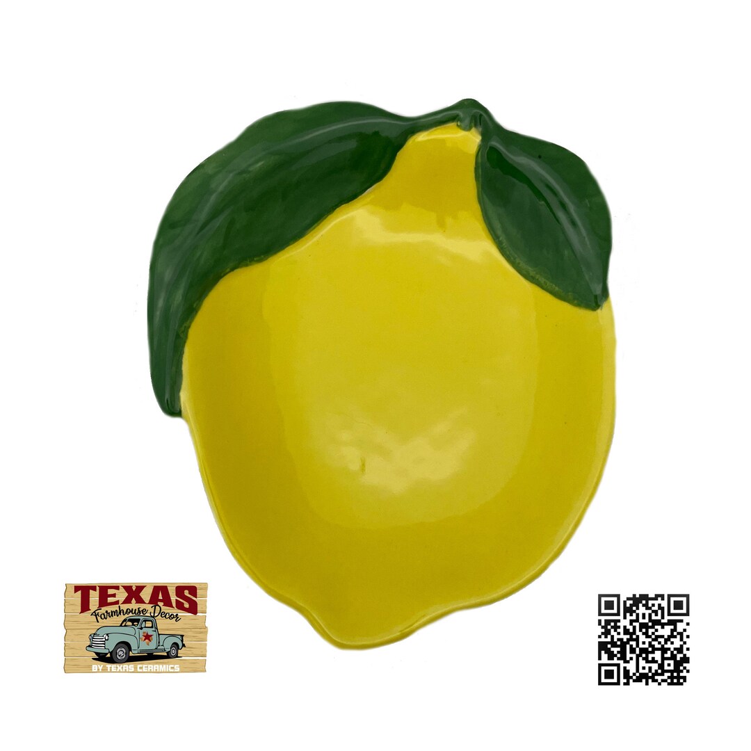 Lemon Spoon Rest for Farmhouse Kitchen Counter or Stove or Cooktops ...