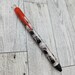 Horror Movie Character Gel Pen, Blood Drip, Refillable Black Ink - Etsy