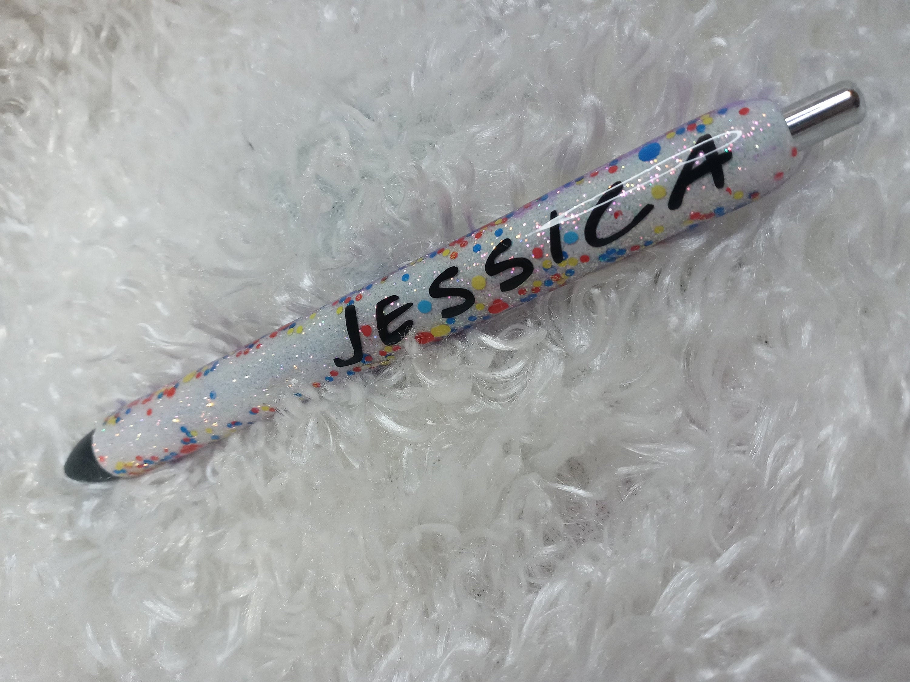 Friends Pen Custom Personalized Pens Glitter Pen Gel Pen - Etsy
