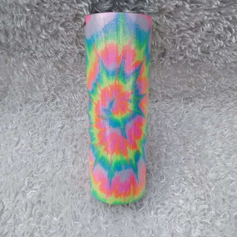 Tie Dye Tumbler - Etsy