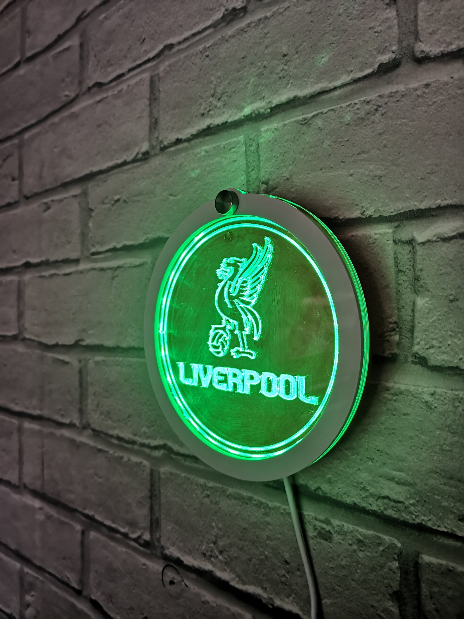 Liverpool led round light 7 colour changing with remote | Etsy