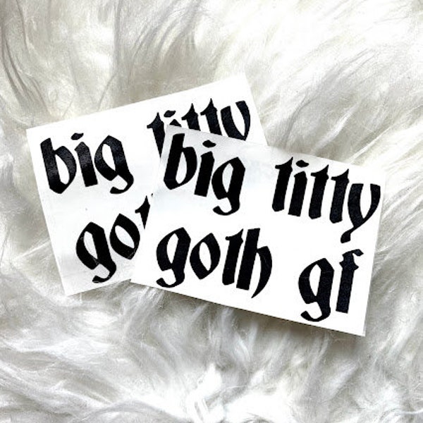 Thicc Goth Girl - Etsy