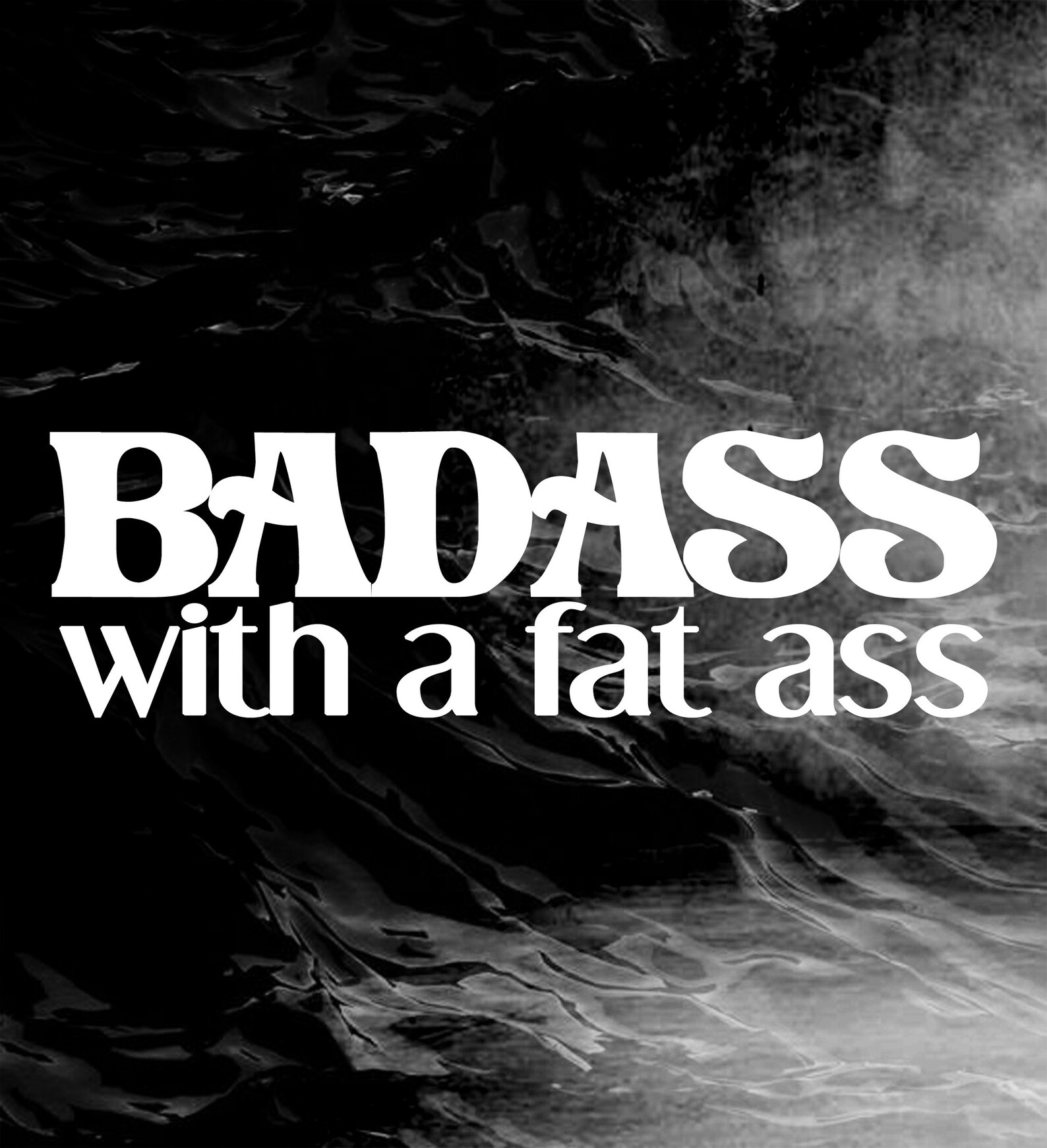 Badass With A Fat Ass Vinyl Decal Sticker - Etsy