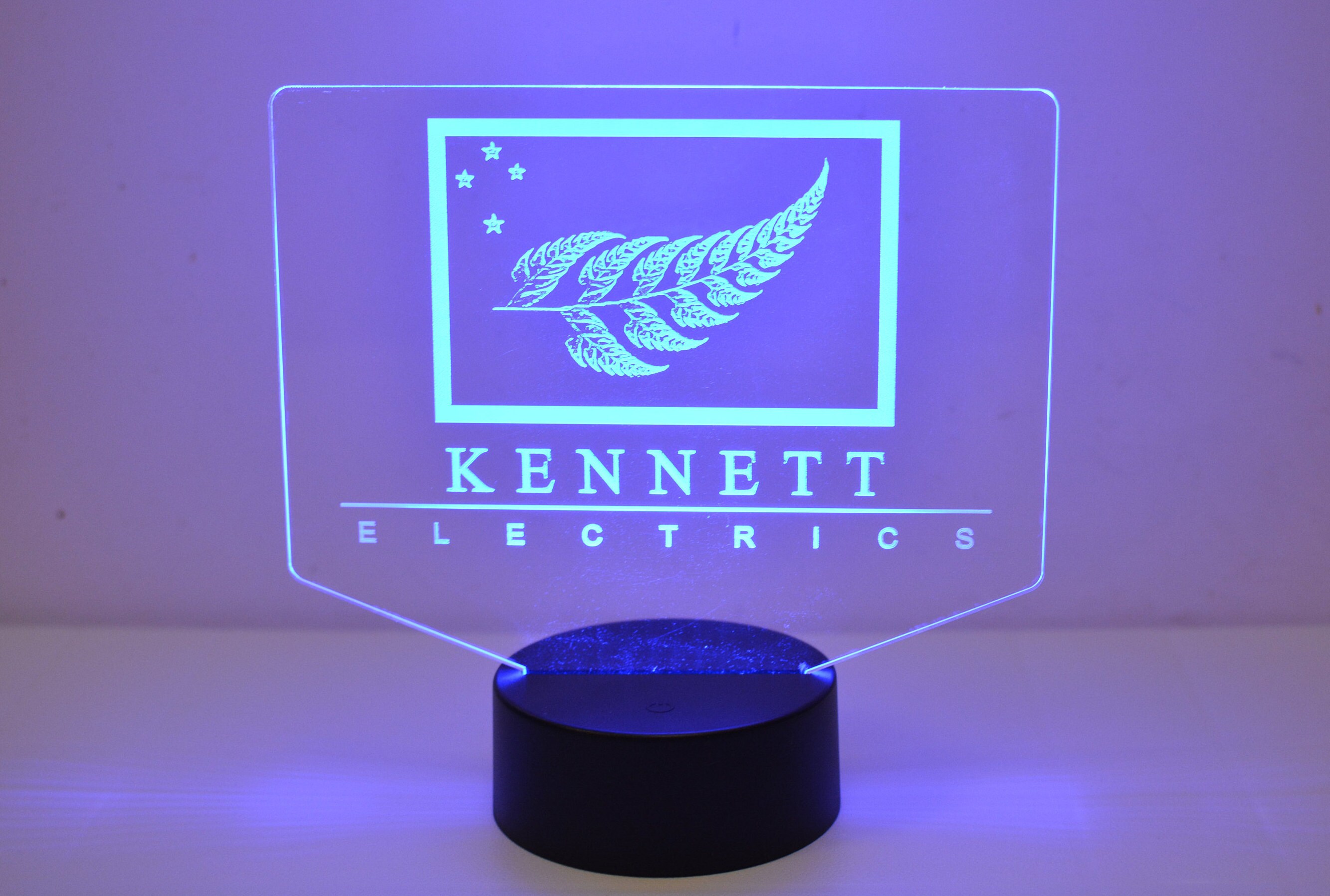 Personalised LED illuminated night light Perspex acrylic | Etsy